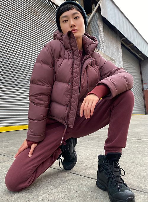crop puffer | Aritzia CA