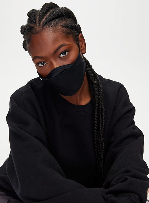 Aritzia Community LANYARD LINEN FACE MASK