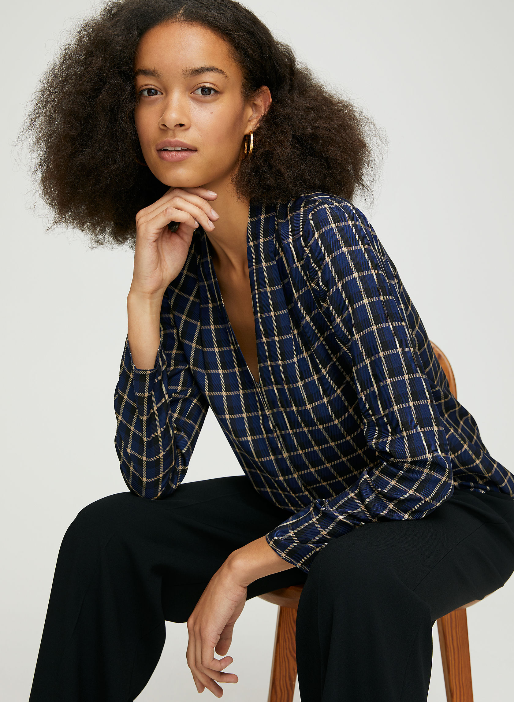 Babaton POWER BLOUSE | Aritzia US