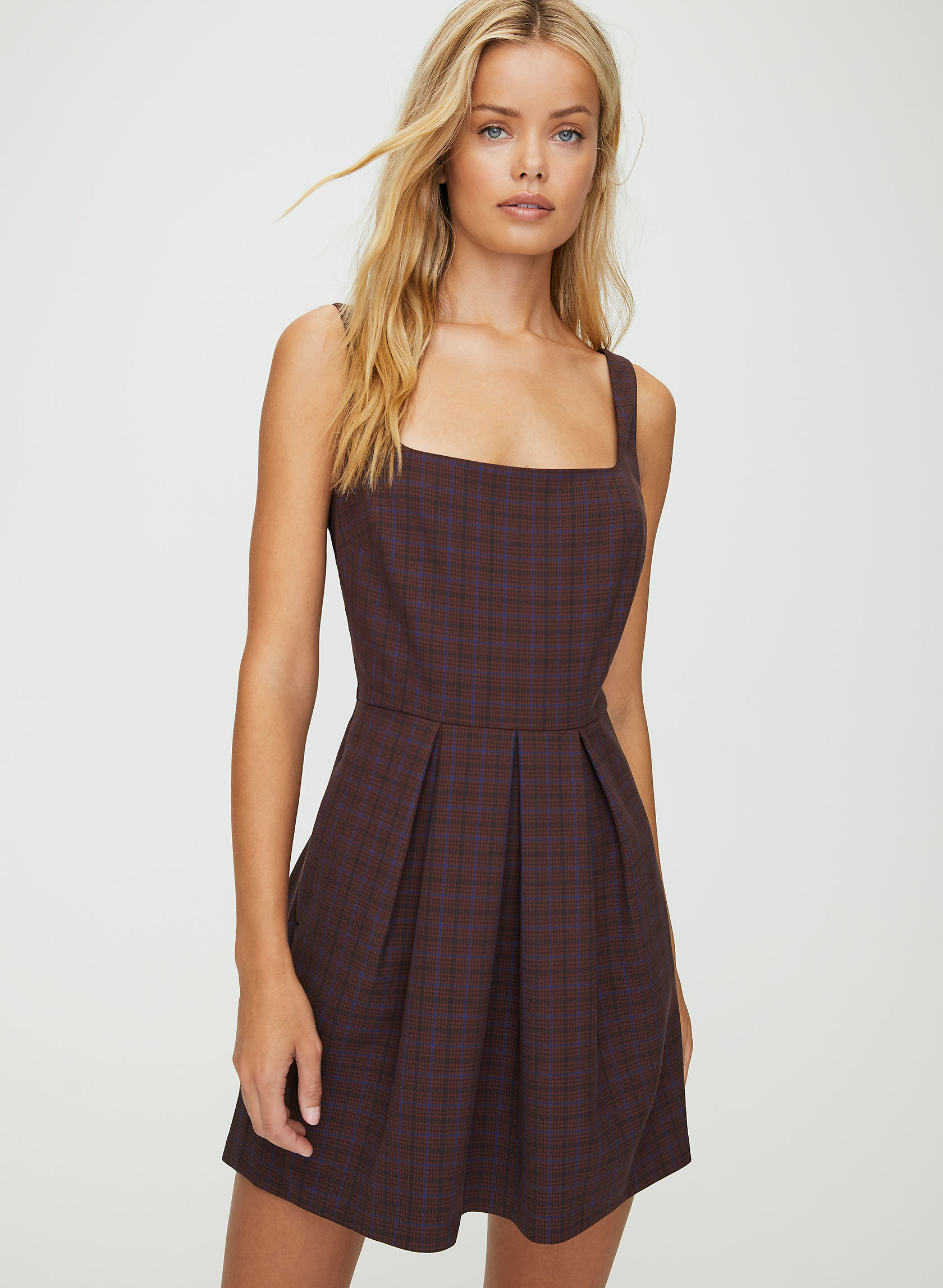 Sunday Best TASHA CHECK DRESS | Aritzia INTL