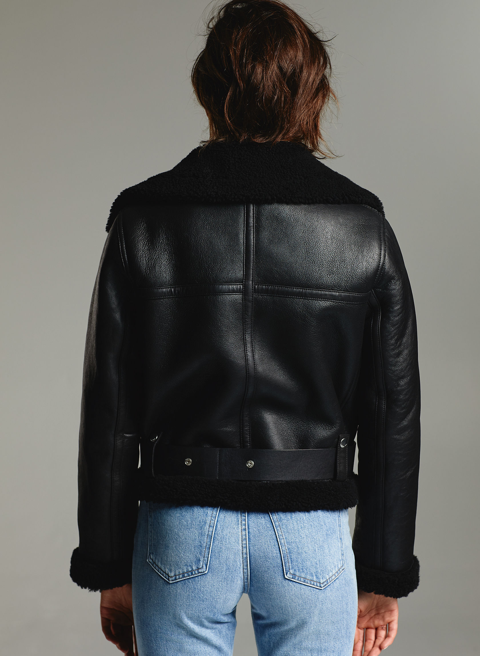 Wilfred Free RINGO SHEARLING JACKET | Aritzia INTL