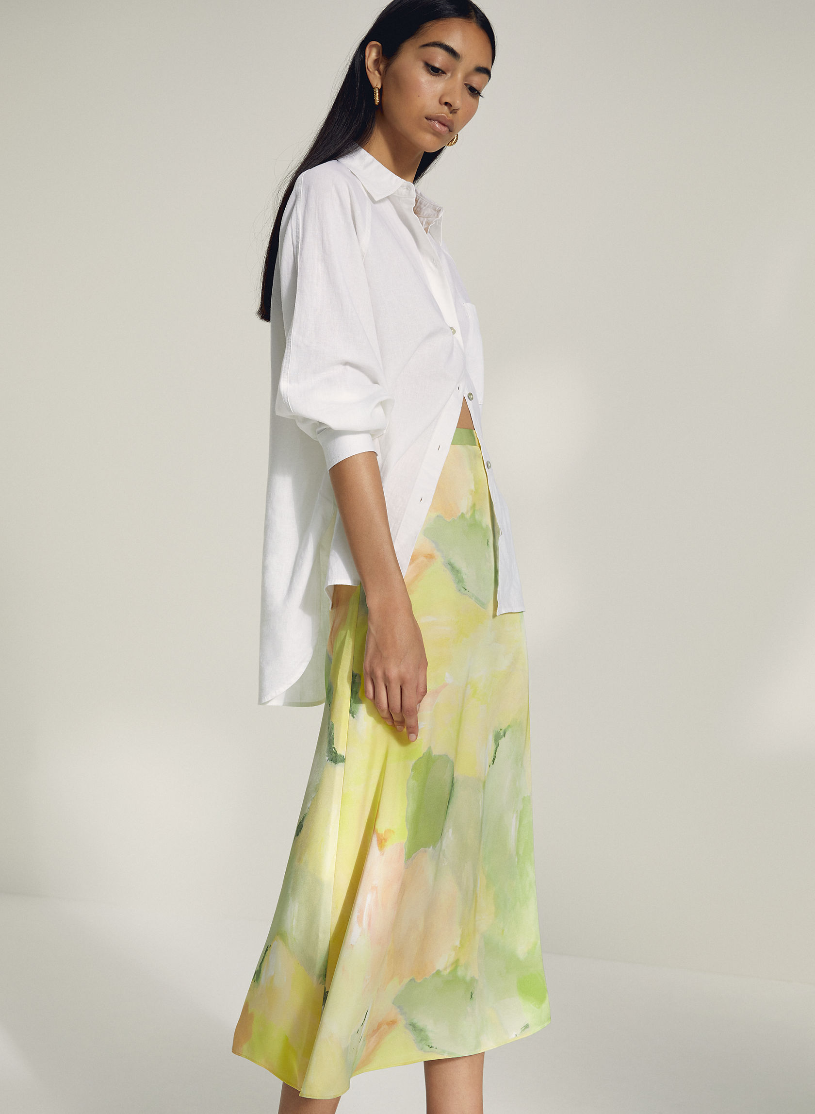 Wilfred MIDI SKIRT | Aritzia CA